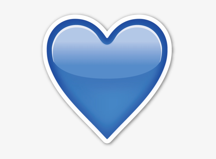 Download Hearts ‿ ⁀♡♥♡ Blue Hearts, Whatsapp Png, Valentine - Emoticon ...