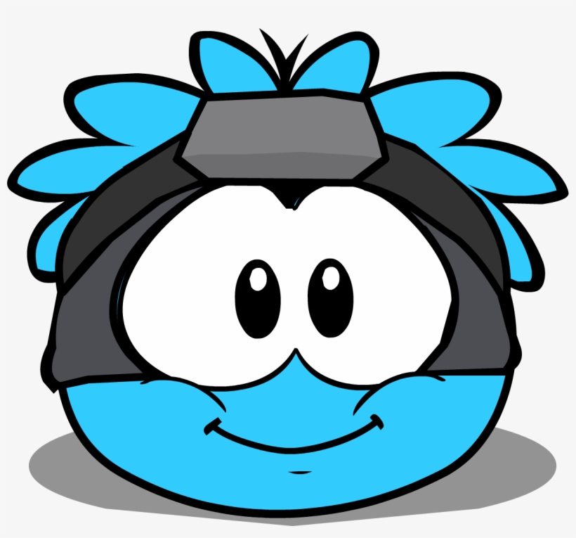 Puffle Hats Ninjamask In Igloo - Club Penguin Puffle Ninja PNG Image ...