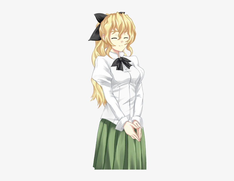 Lilly Basic Cheerful - Katawa Shoujo Lilly Sprites PNG Image ...