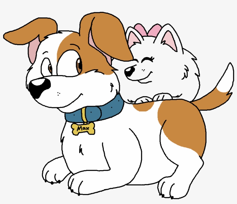 Max And Gidget By Critterz - Gidget And Max Love PNG Image ...