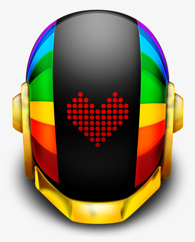 Daft Punk Transparent Images - Daft Punk Smiley Helmet PNG Image ...