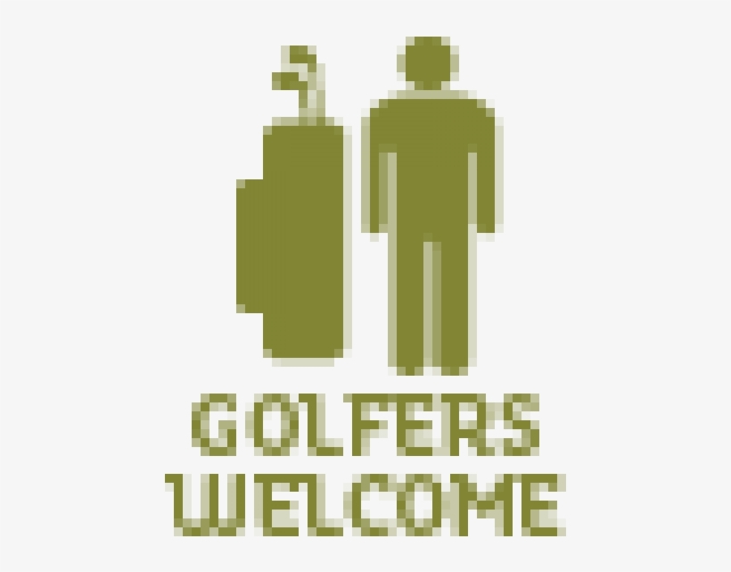 Golfers Welcome - Poster PNG Image | Transparent PNG Free Download on ...