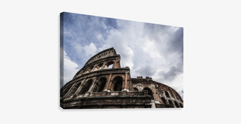Rome, Italy Canvas Print - Colosseum Rome Italy Canvas Art - Reynold ...