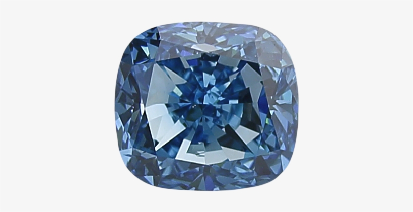 Blue Fancy Color Diamond, Hpht Treated, - Many Colours In Diamond PNG ...