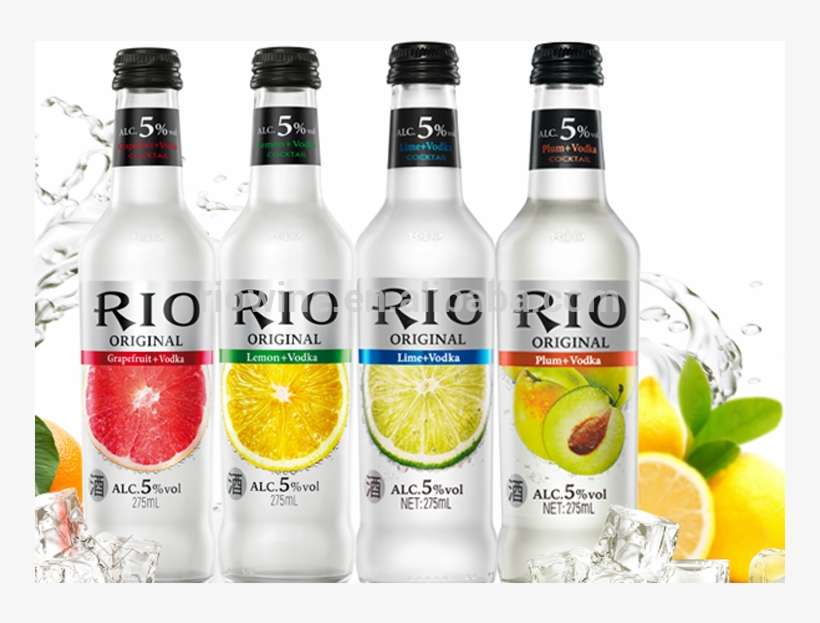 5%vol Rio Flavored Alcoholic Drink Cocktails For Already - Cocktail PNG ...