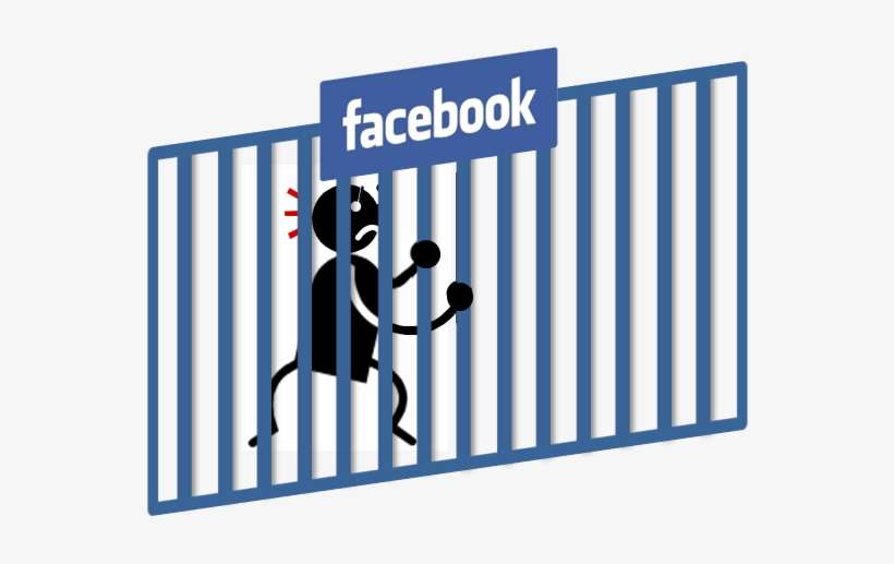 How To Avoid Facebook Jail - Facebook Is A Jail PNG Image | Transparent ...