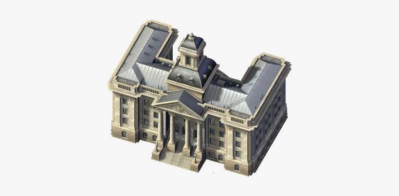 Medium City Hall - Sim City Town Hall PNG Image | Transparent PNG Free ...