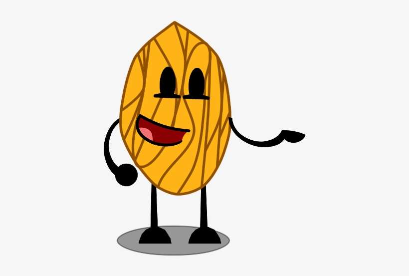 Almond - Bfdi Almond PNG Image | Transparent PNG Free Download on SeekPNG