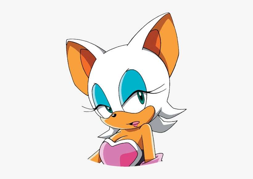 Rouge-sonic X Head - Rouge The Bat From Sonic X PNG Image | Transparent ...