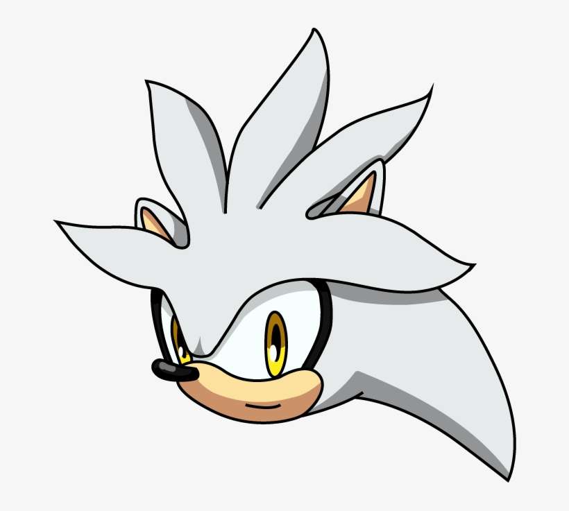 How To Draw Silver The Hedgehog Easy