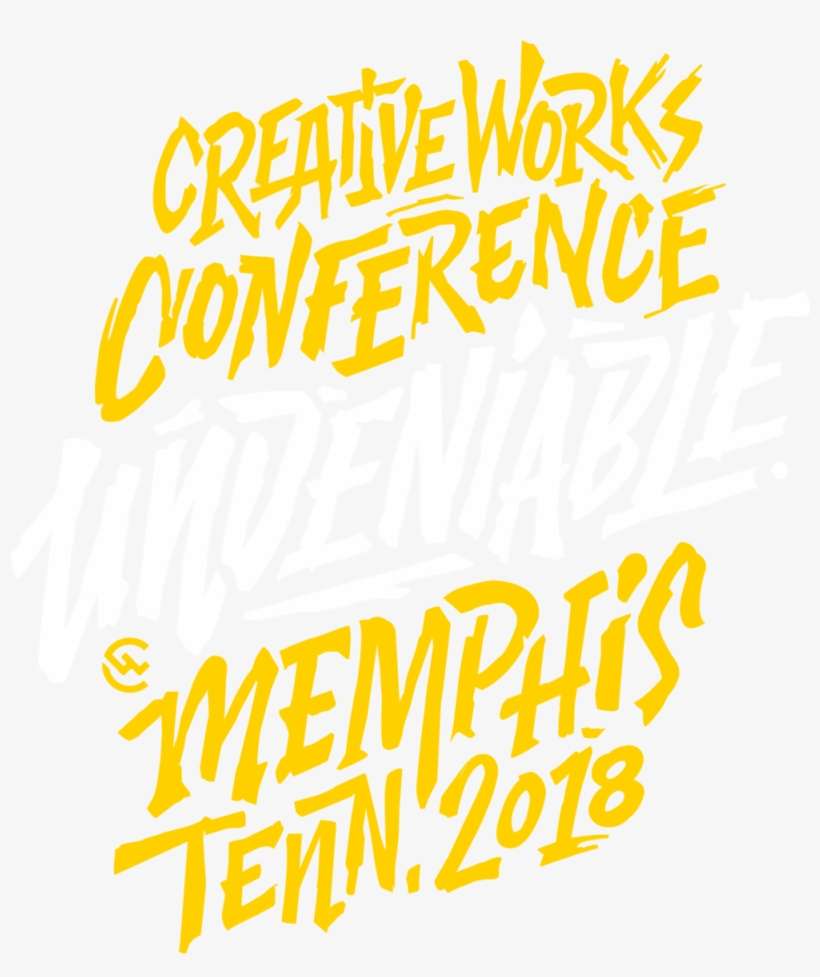 Cwc 2018 Undeniable - Creative Works Conference PNG Image | Transparent ...