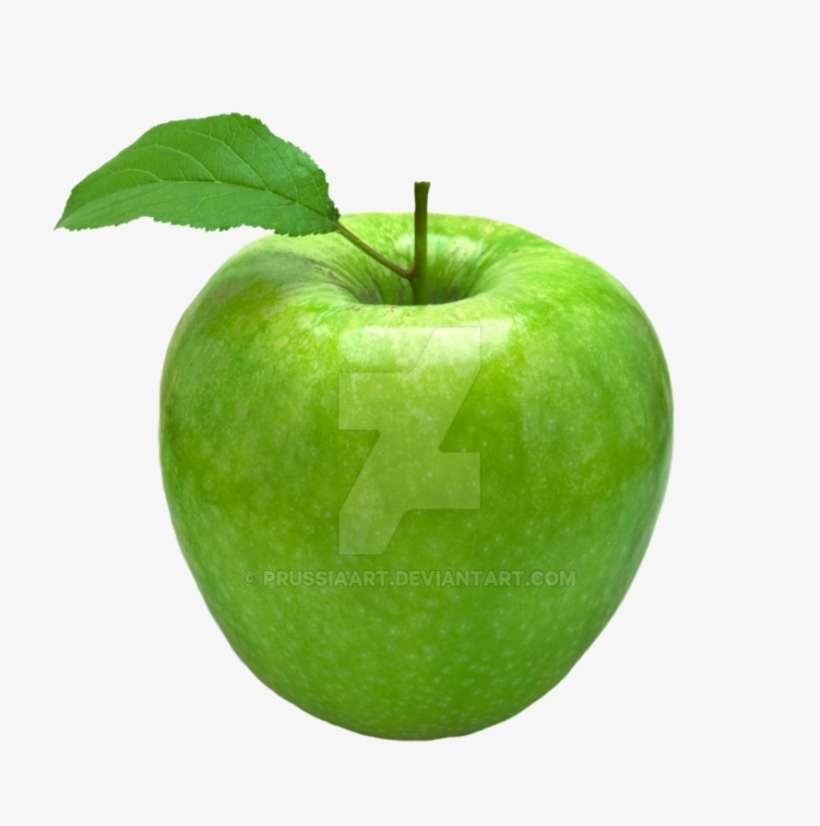 Download Vector Black And White Stock Green Apple With A On - Free High ...