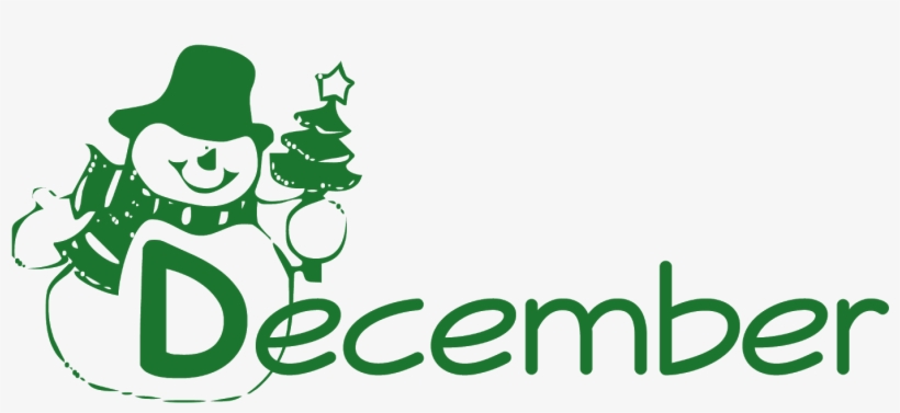 Download December Transparent Background - Png Merry Christmas Hd Name ...