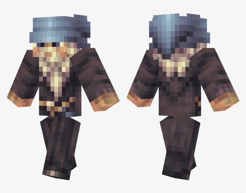 Gandalf The Grey - Minecraft Gandalf Skin PNG Image | Transparent PNG ...