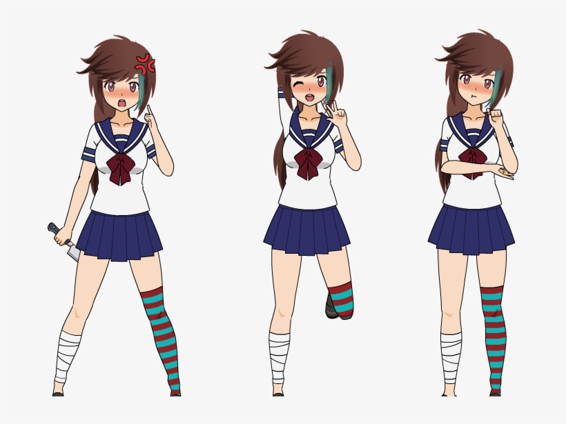 Download Rouia-stocking - Yandere Simulator Custom Stockings ...