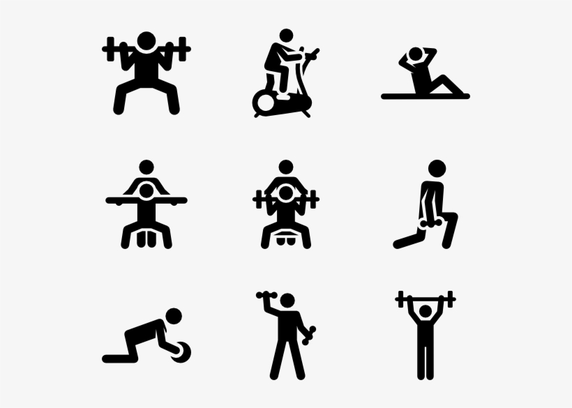 Exercise Pictograms - Exercise Png PNG Image | Transparent PNG Free ...