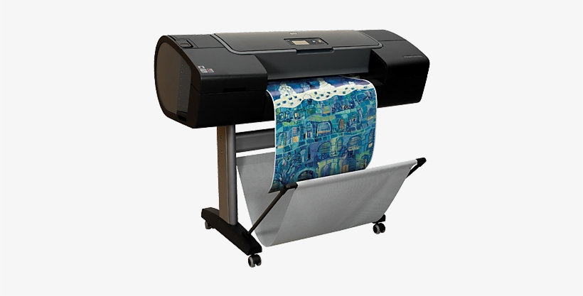 Hp Designjet Z2100 610 Mm Photo Printer - Hp Designjet Z2100 24" Large ...