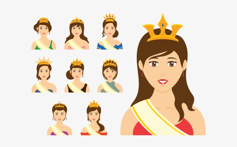Pageant Queen Vector - Queen Png PNG Image | Transparent PNG Free ...