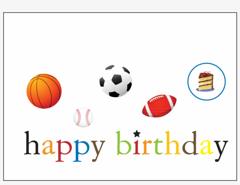 Happy Birthday Sports Fan Clipart
