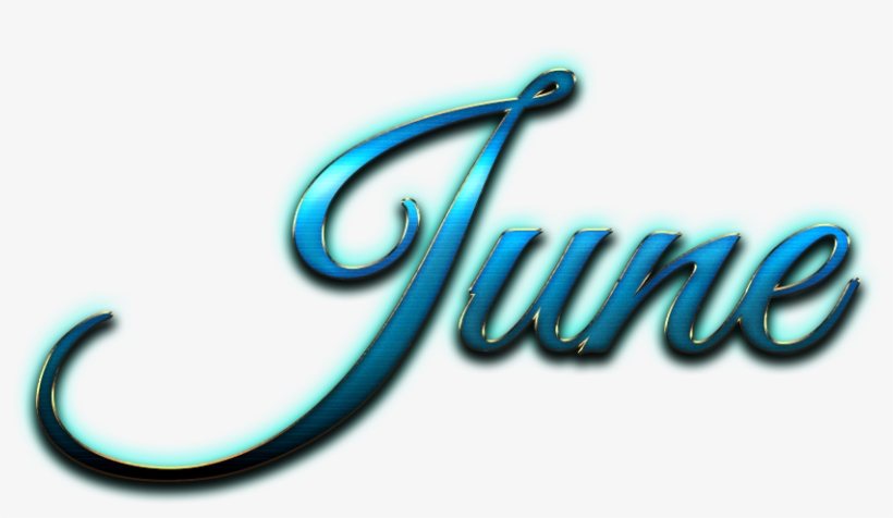 June Italic Logo Png - Birthday PNG Image | Transparent PNG Free ...