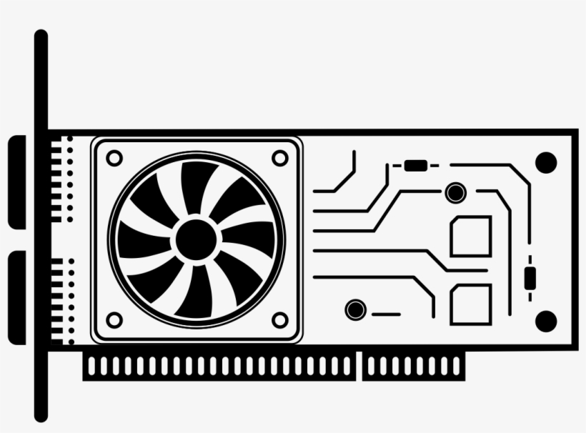 Download Graphics Card - Gpu Icon Png | Transparent PNG Download | SeekPNG
