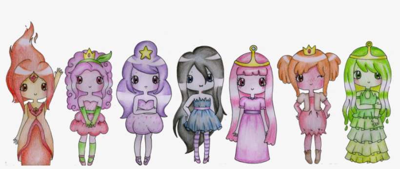 Adventure Time Princesses Human