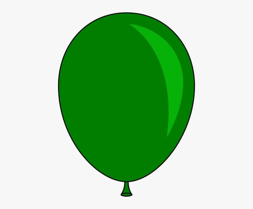 Green Balloons Clip Art