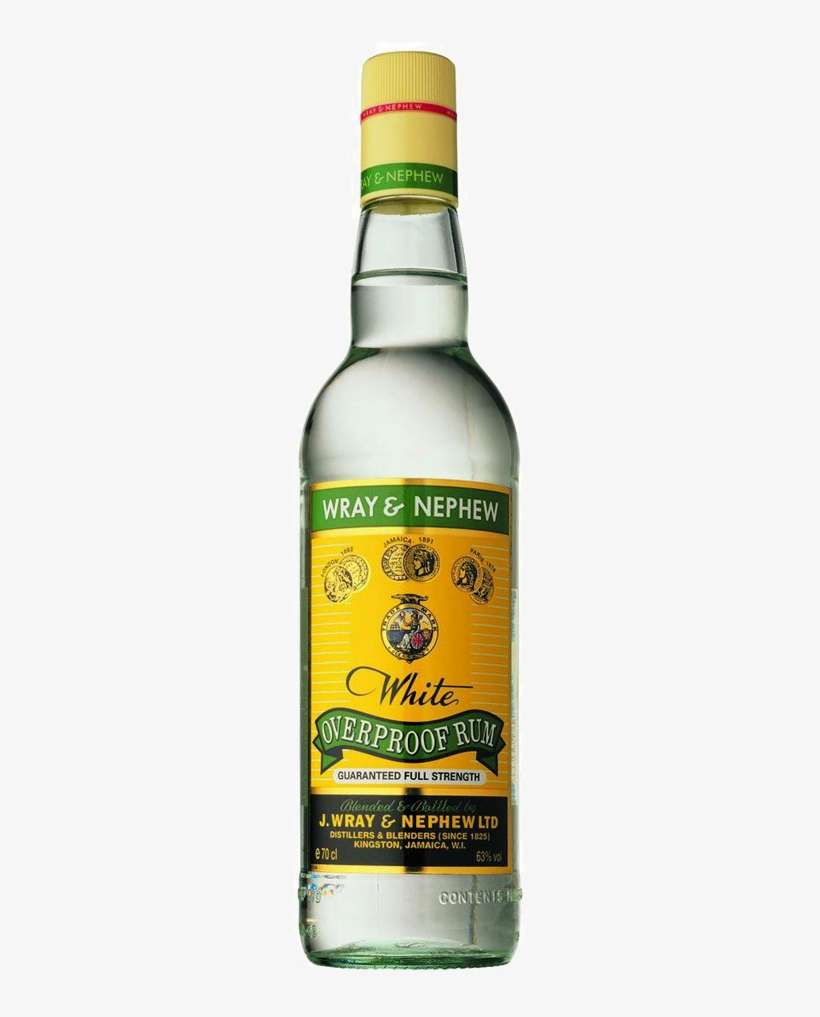 Wray & Nephew White Overproof Rum - Wray And Nephew Rum Png PNG Image ...