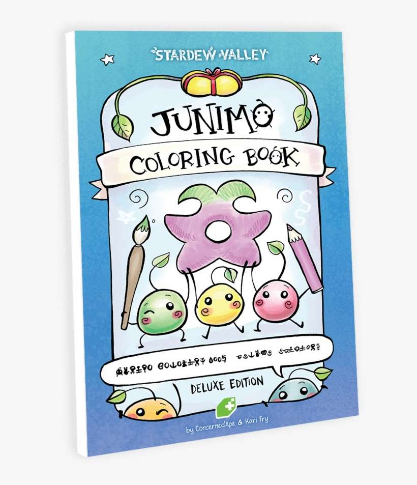 Junimo Coloring Book PNG Image | Transparent PNG Free Download on SeekPNG