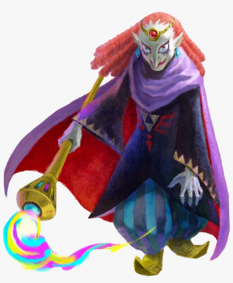 A New Demon King - Legend Of Zelda A Link Between Worlds Yuga PNG Image ...