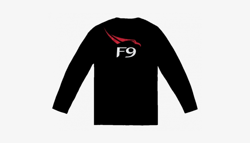 F9 Long Sleeve T-shirt - Long-sleeved T-shirt PNG Image | Transparent ...