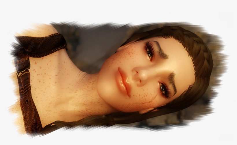 3 Thicknesses Of Freckles For Your Characters Body, - Girl PNG Image ...