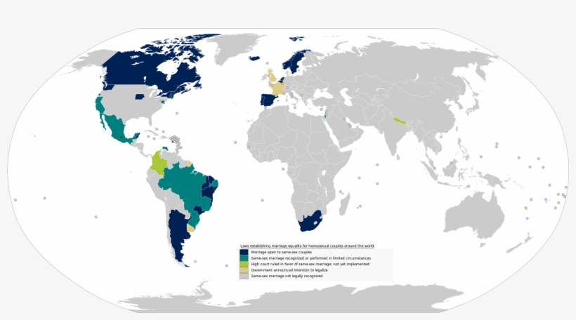 Download New Worldwide Marriage Equality Map Watch Within Same - World ...