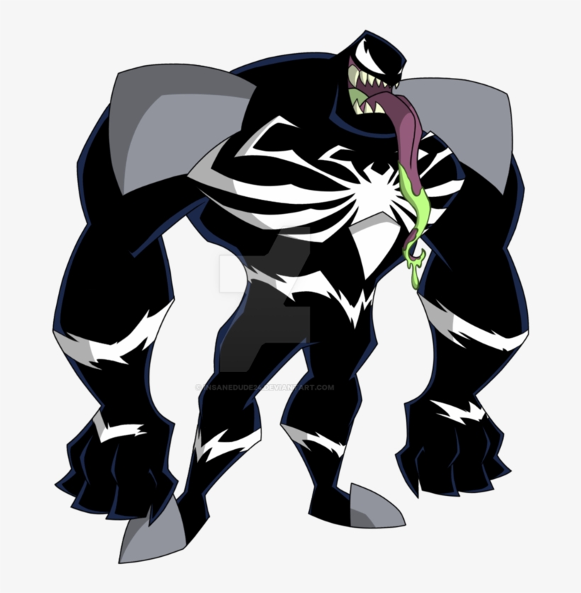 Venom Fan Design By Insane-mane On Deviantart - Flash Thompson PNG ...