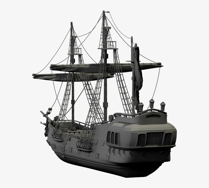 Download Full Rec, Pirate Ship, - Transparent Ship Pirate Png ...