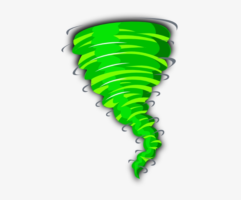 How To Set Use Green Tornado Clipart PNG Image | Transparent PNG Free ...