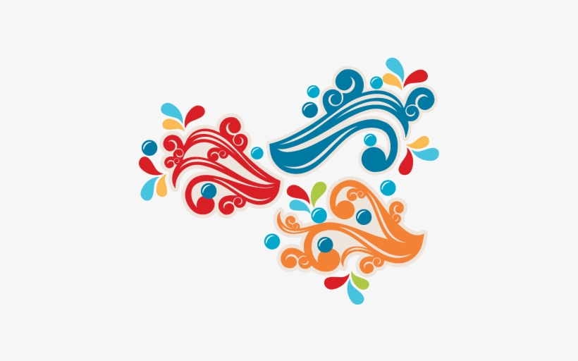 Download Summer Waves Set Svg Scrapbook Cut File Cute Clipart - Graphic ...