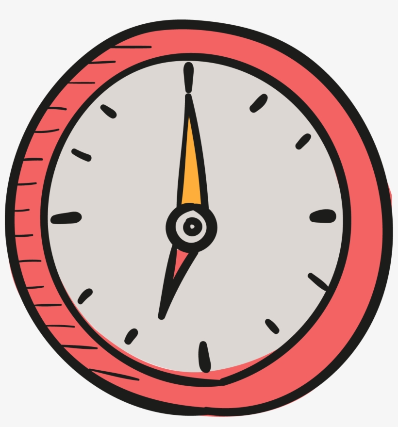 Download Transparent Timer Icon Cartoon Transprent Png Free - Clock ...