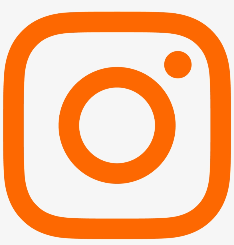 Linkedin Twitter Instagram Orange Intense Toned - Instagram PNG Image ...