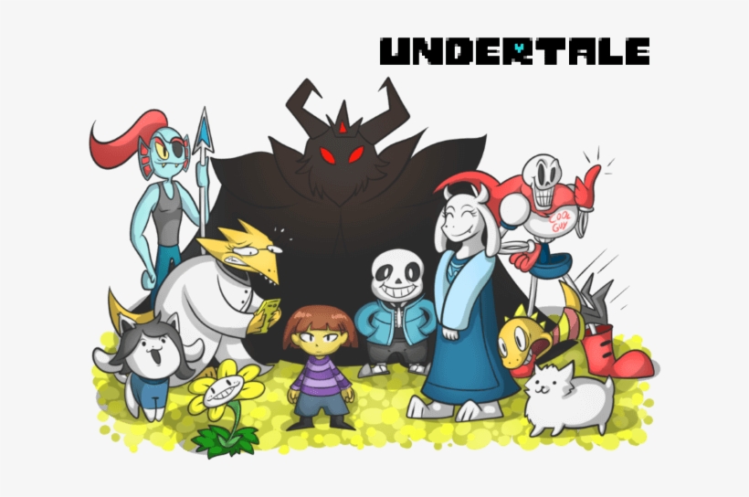 Download To Undertale Coloring Pages - Undertale Characters In Color ...