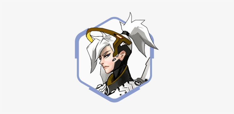 Download Mercy - Mercy Overwatch Official Art | Transparent PNG ...