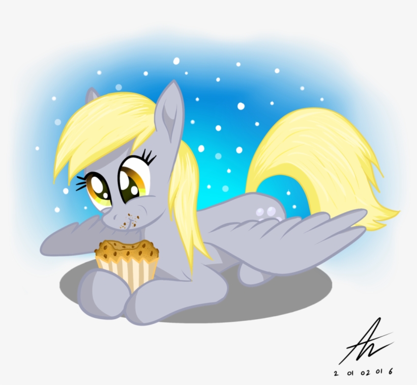 Truffle Shine, Derpy Hooves, Eating, Female, Food, - Cartoon PNG Image ...