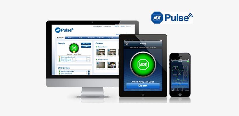 Download Adt Pulse Wireless Home Security - Adt Pulse | Transparent PNG ...