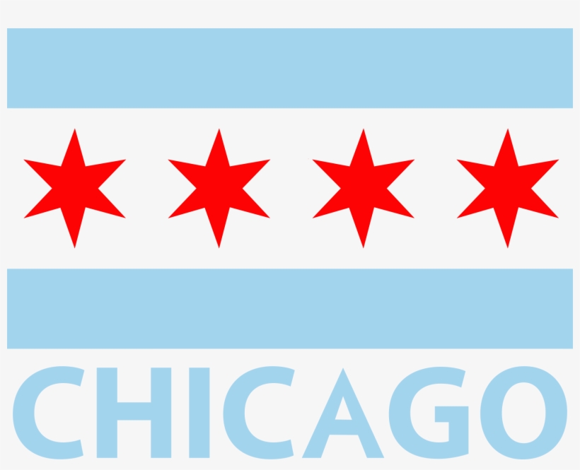 Download Chicago Transparent Flag - Chicago Flag | Transparent PNG ...