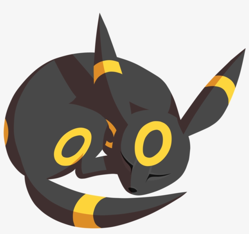 Transparent Umbreon Sleeping Image Transparent Library - Umbreon ...