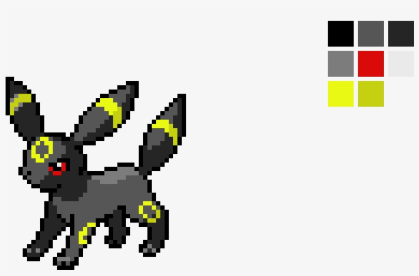 Download Umbreon - Pokemon Colosseum Trainer Sprite | Transparent PNG ...