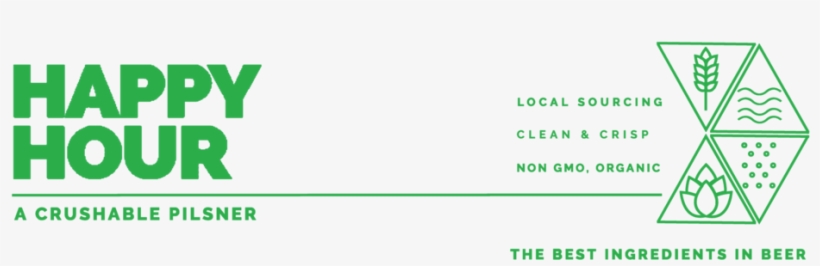 Happy Hour Lime Ingredient Triangles - Portable Network Graphics PNG ...