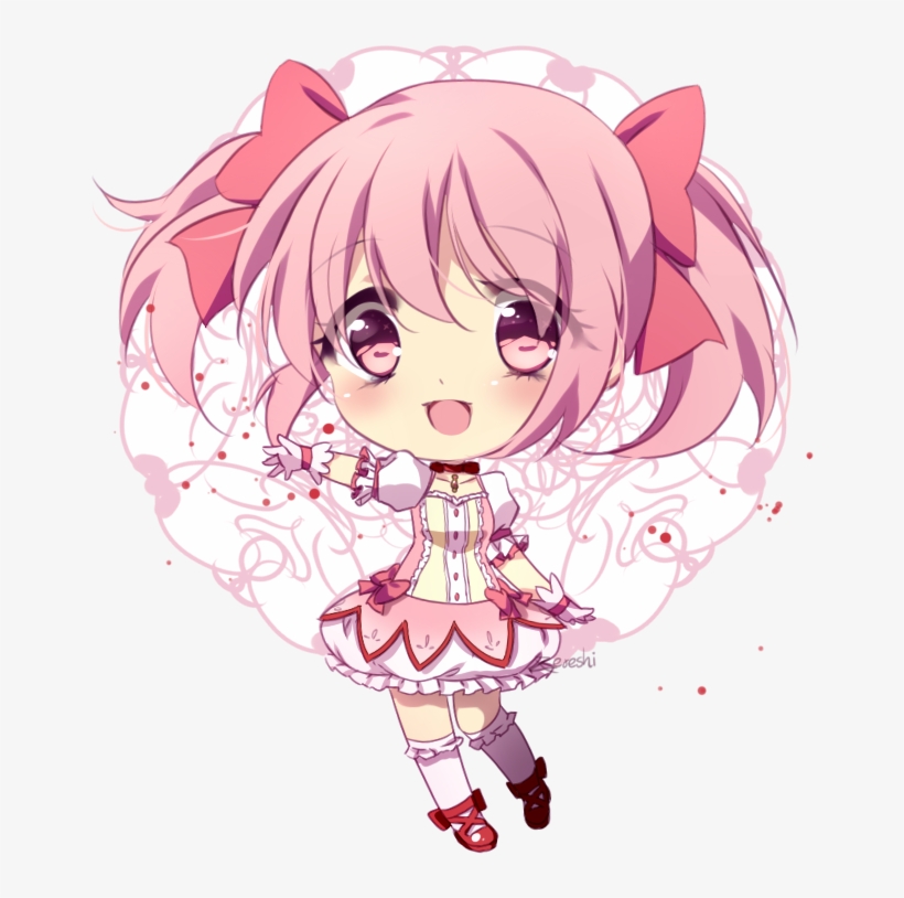 Clip Library Library Madoka Transparent Chibi - Chibi Madoka PNG Image ...