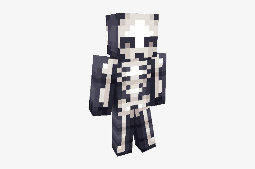 Download Minecraft Skeleton Costume Head - Minecraft Halloween Skeleton ...