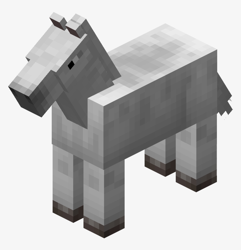 Minecraft Donkey Model PNG Image | Transparent PNG Free Download on SeekPNG